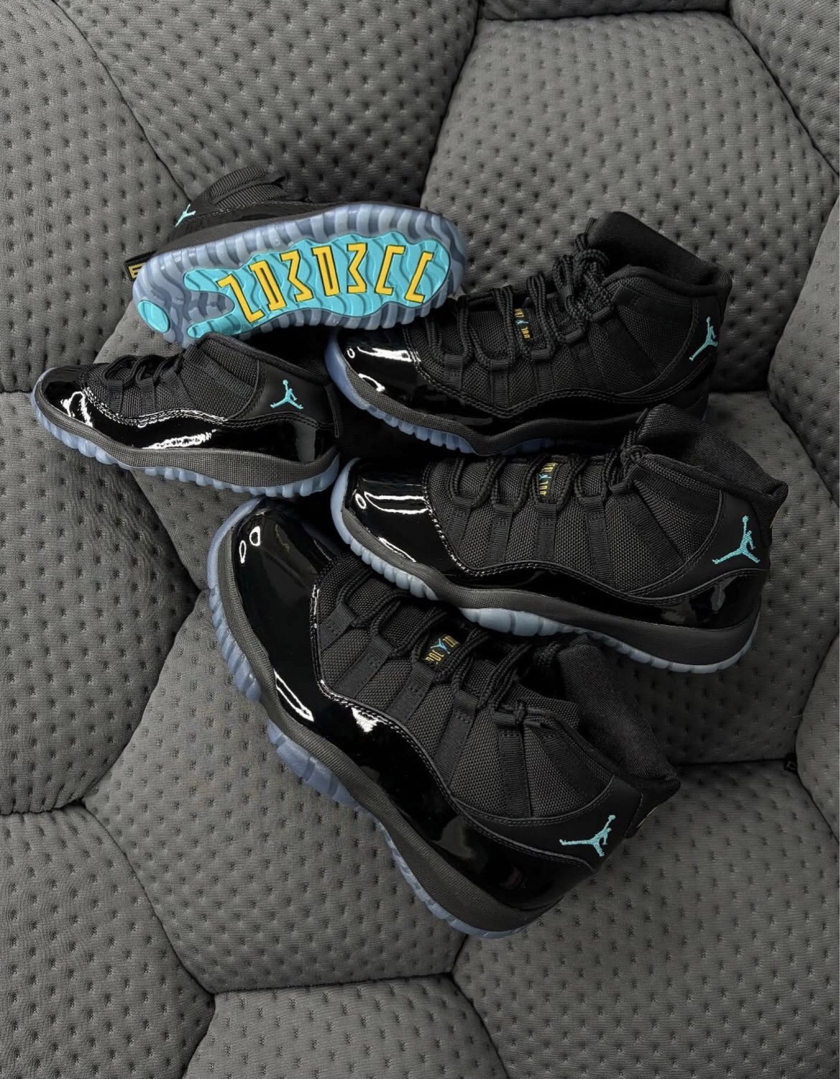 Air Jordan 11 Retro Low Black, Men's Fashion, Footwear, Sneakers on ...