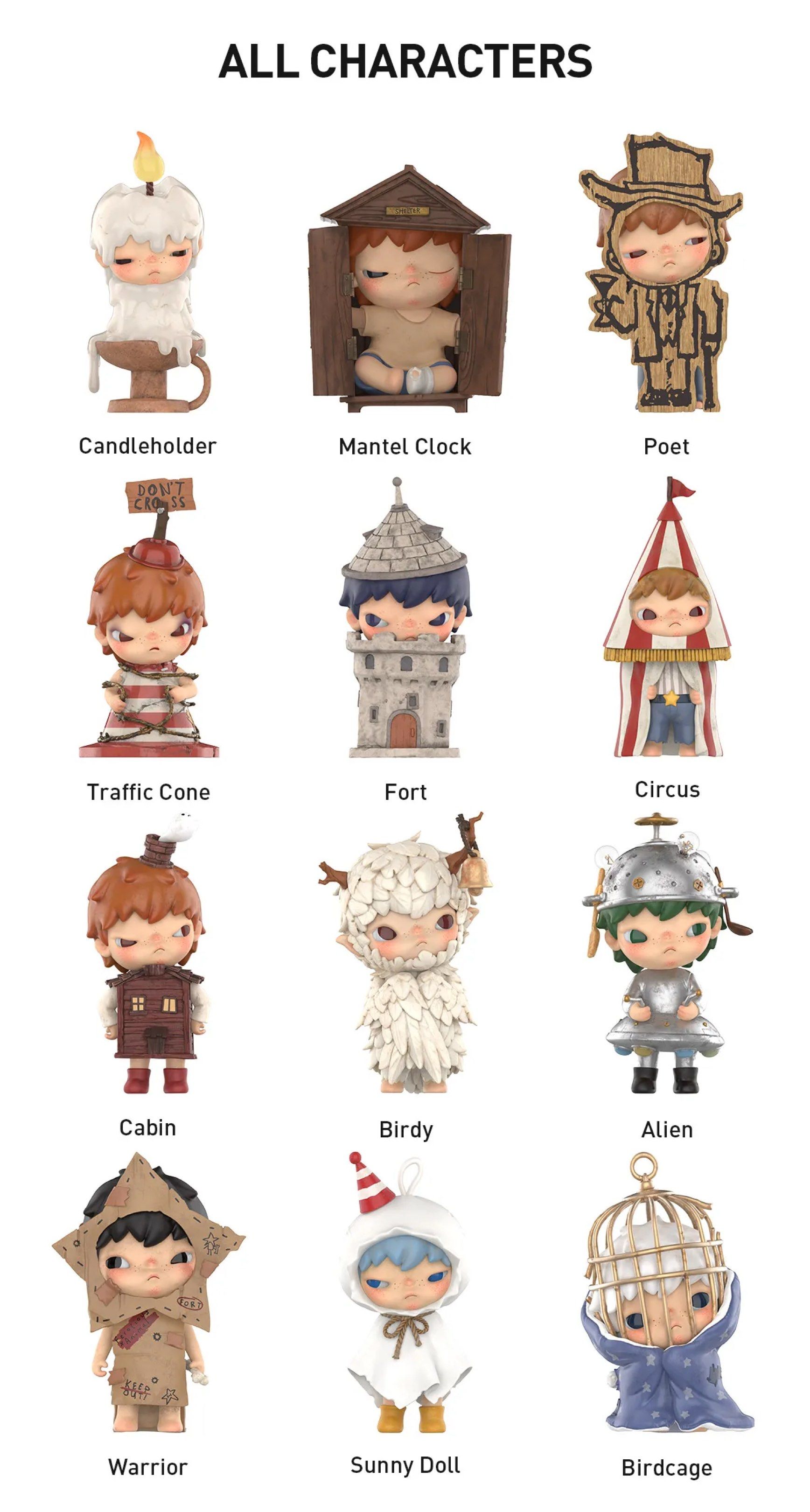 All Characters Blind Box Figures, Hobbies & Toys, Toys & Games on Carousell