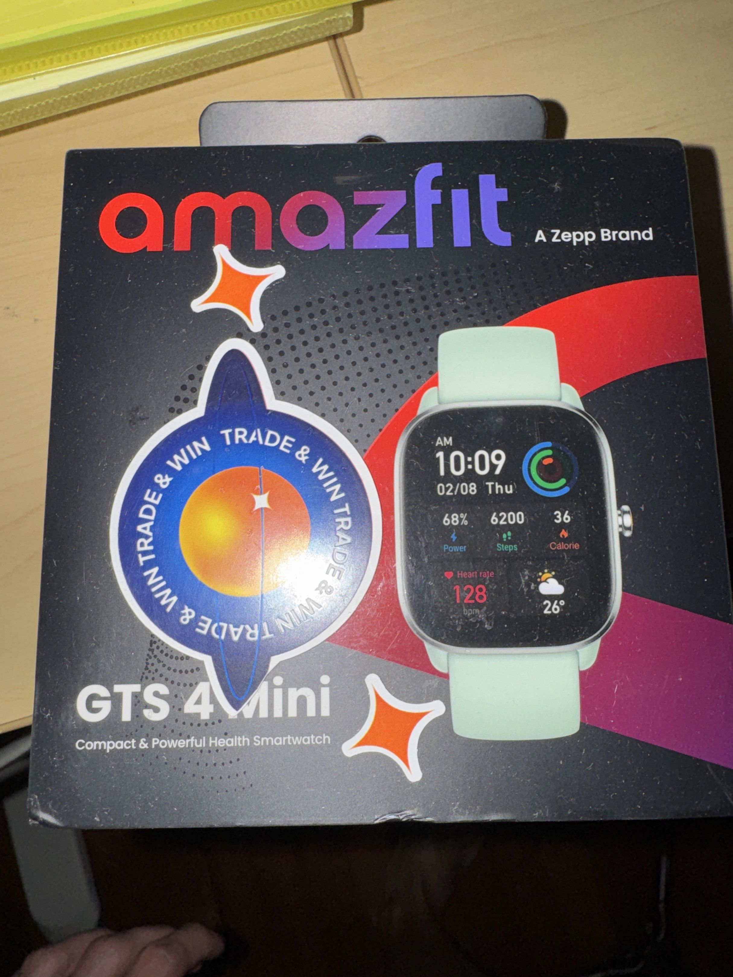 Amazfit GTS 4 Mini Smartwatch, Mobile Phones & Gadgets, Wearables ...