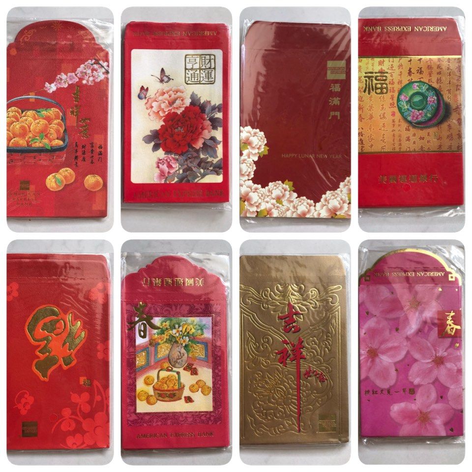 AMEX Chinese New Year Red Packets, Hobbies & Toys, Memorabilia ...
