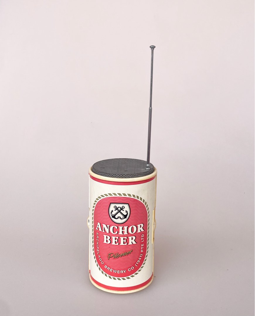 Vintage Anchor Beer Can Radio, Hobbies & Toys, Memorabilia ...