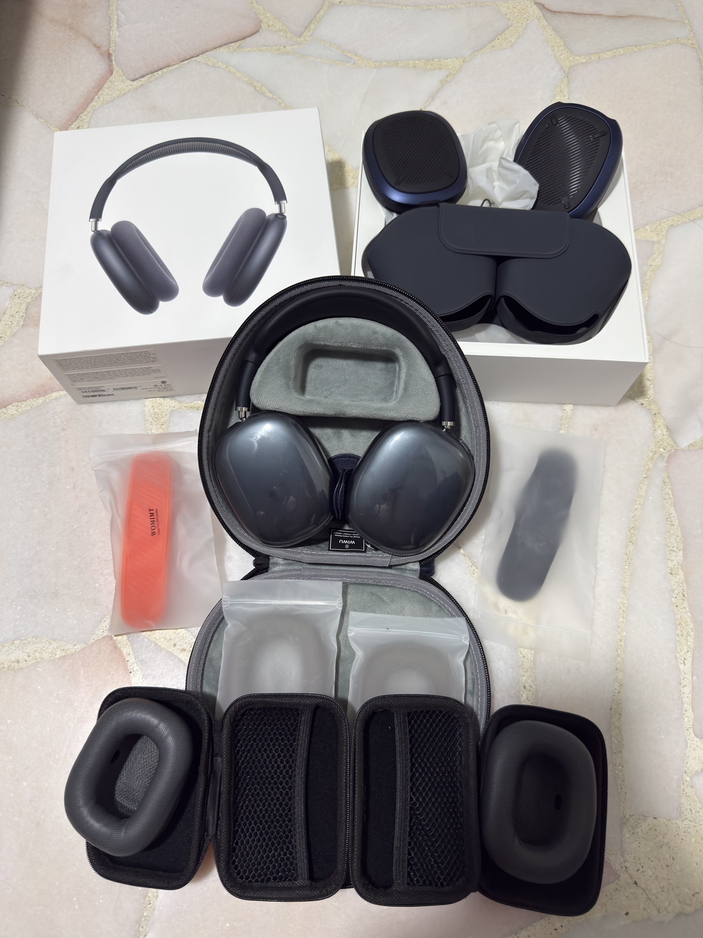 Apple AirPods Max - midnight - Complete Set, Audio, Headphones ...