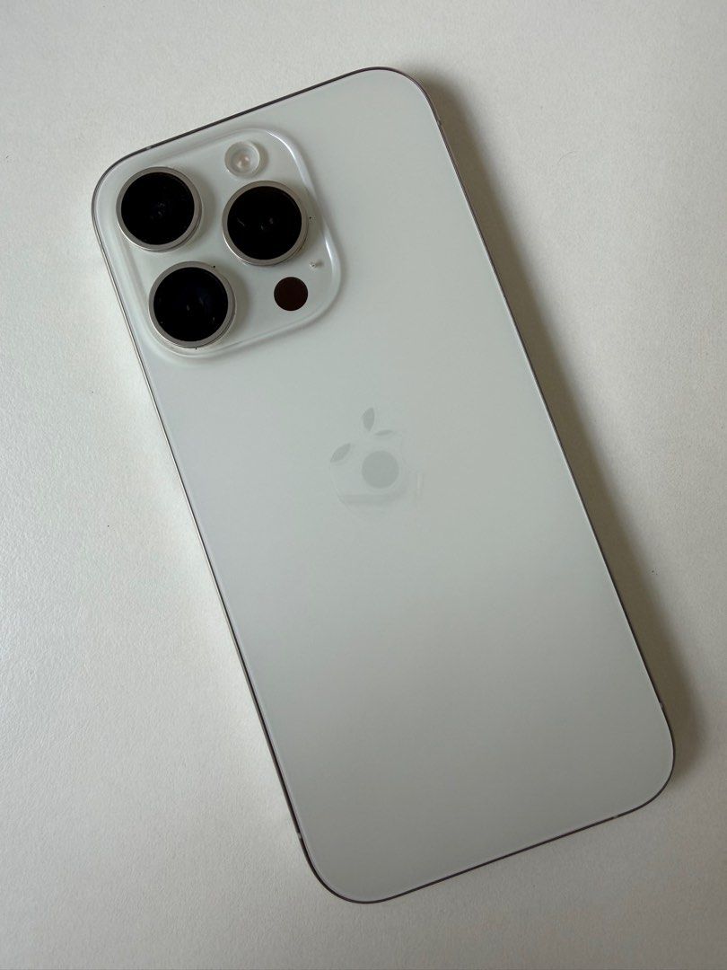 iPhone 15 Pro 256gb White 256GB, Mobile Phones & Gadgets, Mobile Phones ...