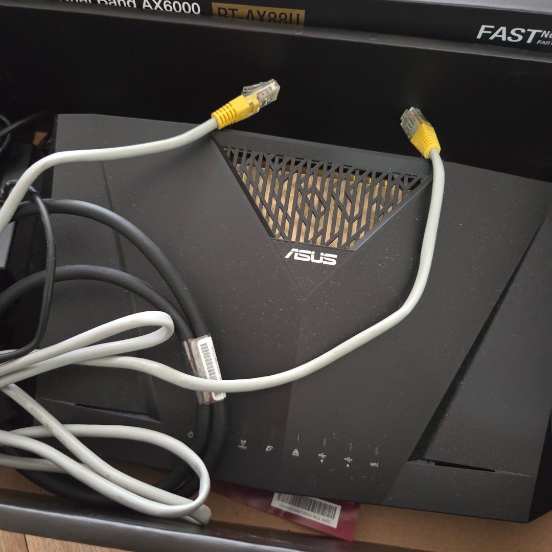 ASUS RT-AX88U Dual Band WiFi 6 Router, Computers & Tech, Parts ...