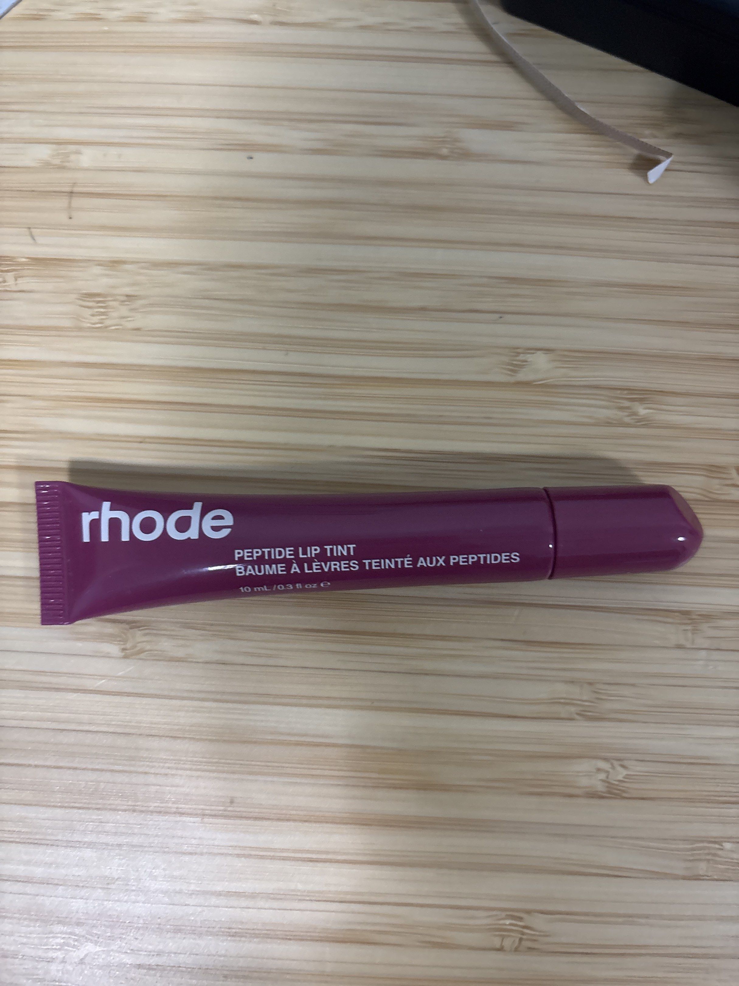 Authentic Rhode raspberry jelly Peptide Lip Tint, Beauty & Personal ...