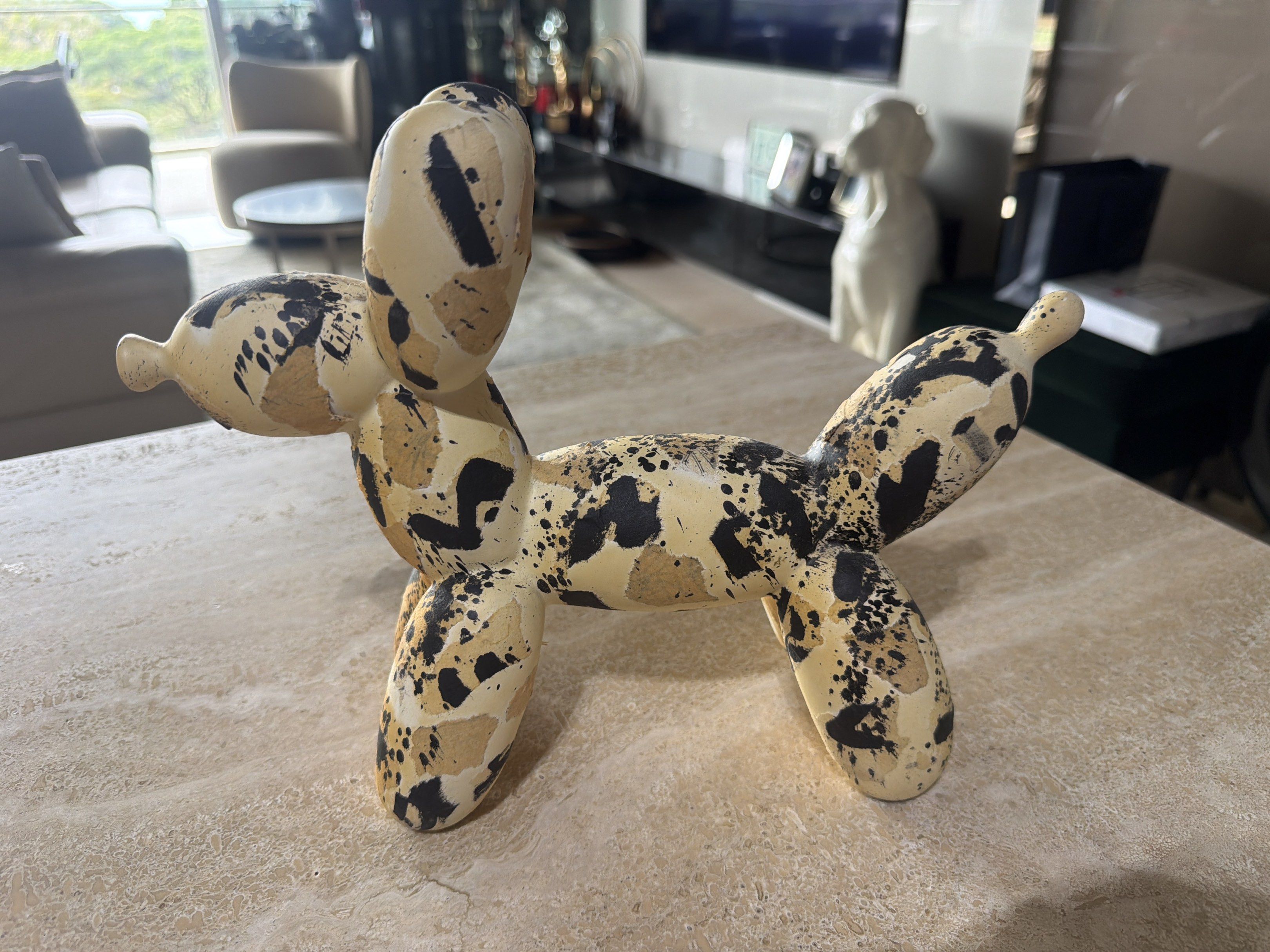Balloon Dog Figurine - Leopard Print, Hobbies & Toys, Toys & Games on ...
