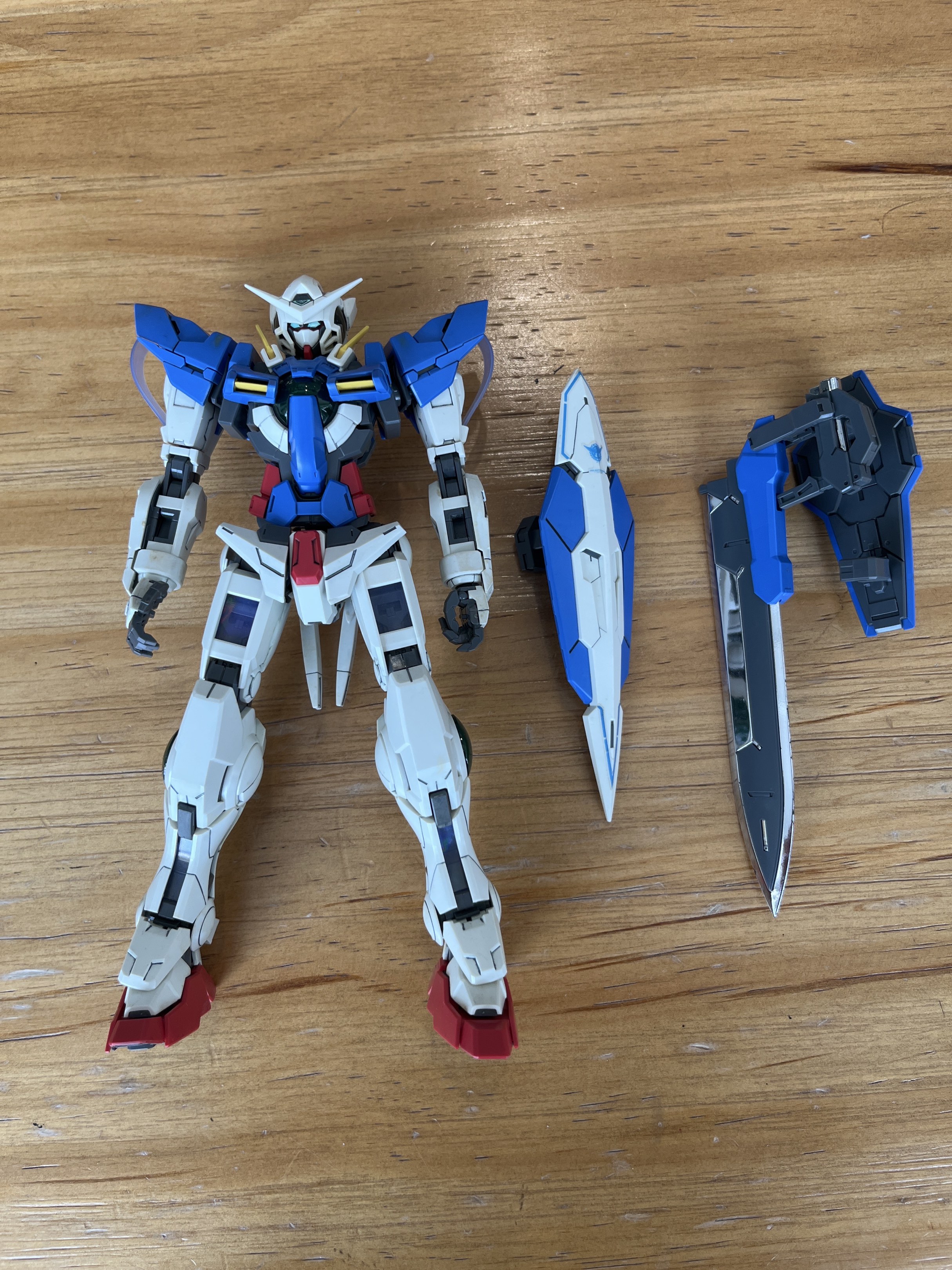 Bandai MG 1/100 Gundam 00 Gundam Exia Ignition Mode (Built), Hobbies ...