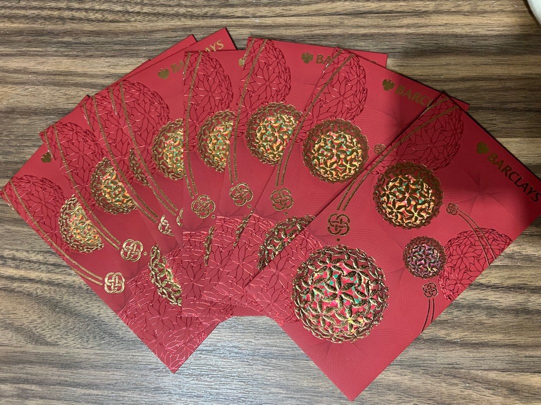 Barclays Red Packets - New, Hobbies & Toys, Occasions & Party Supplies ...