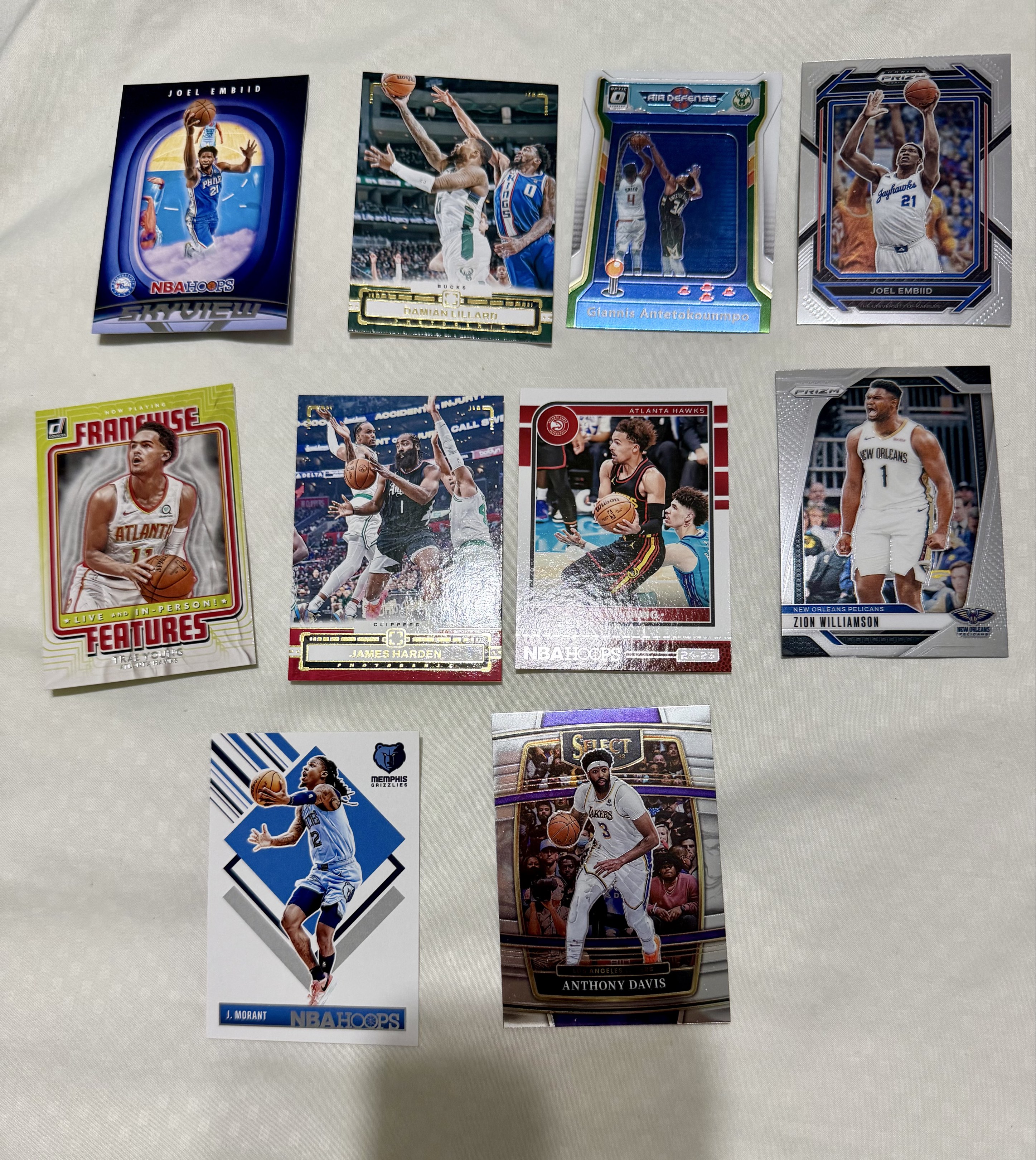 Basketball Card Collection - Various Players, Hobbies & Toys, Toys ...