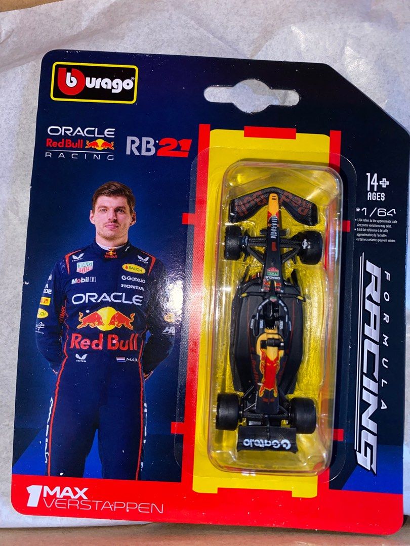 Bburago Oracle Red Bull Racing RB21 1:64 Scale, Hobbies & Toys, Toys ...