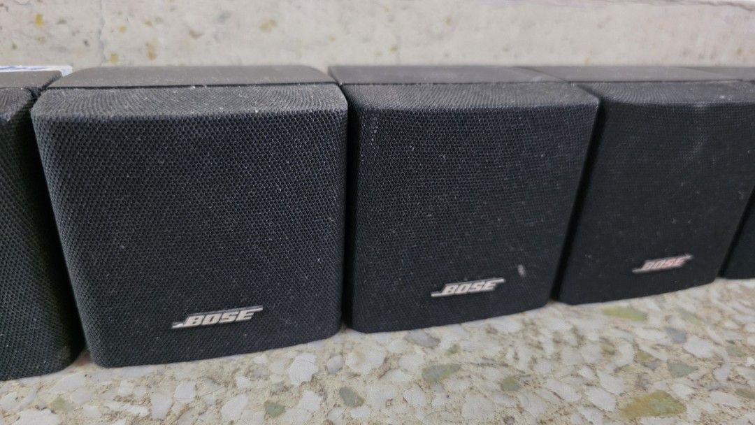 Bose Cube Speakers - Black, Audio, Soundbars, Speakers & Amplifiers on ...