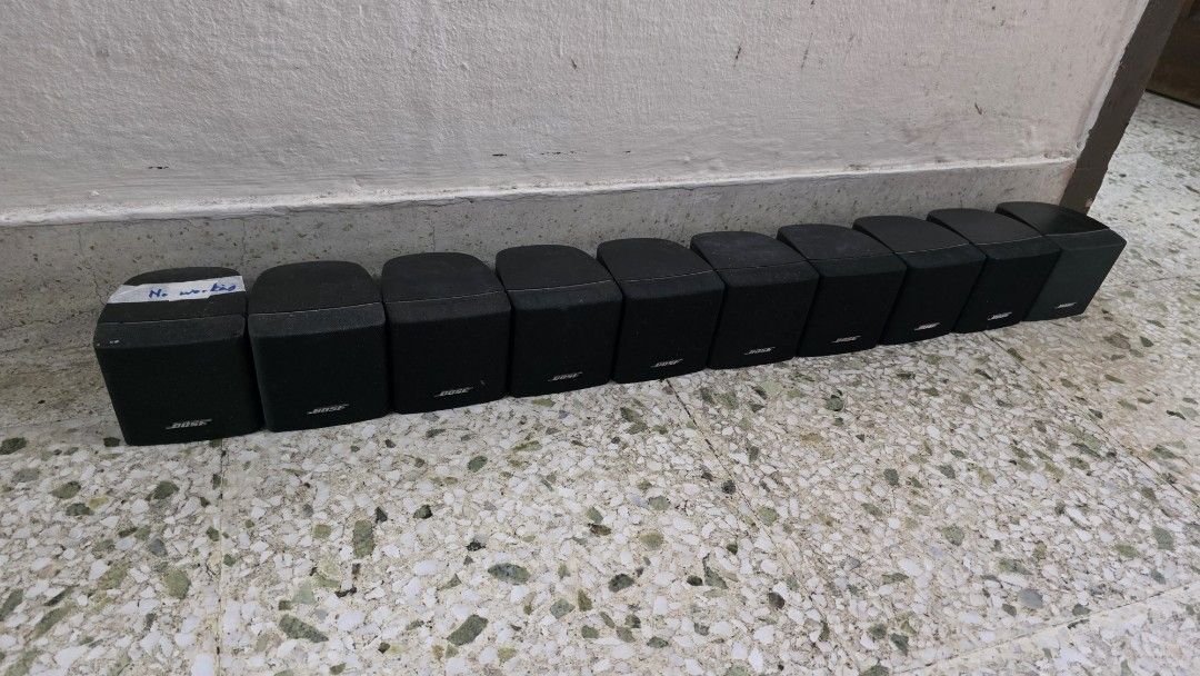 Bose Cube Speakers - Black, Audio, Soundbars, Speakers & Amplifiers on ...