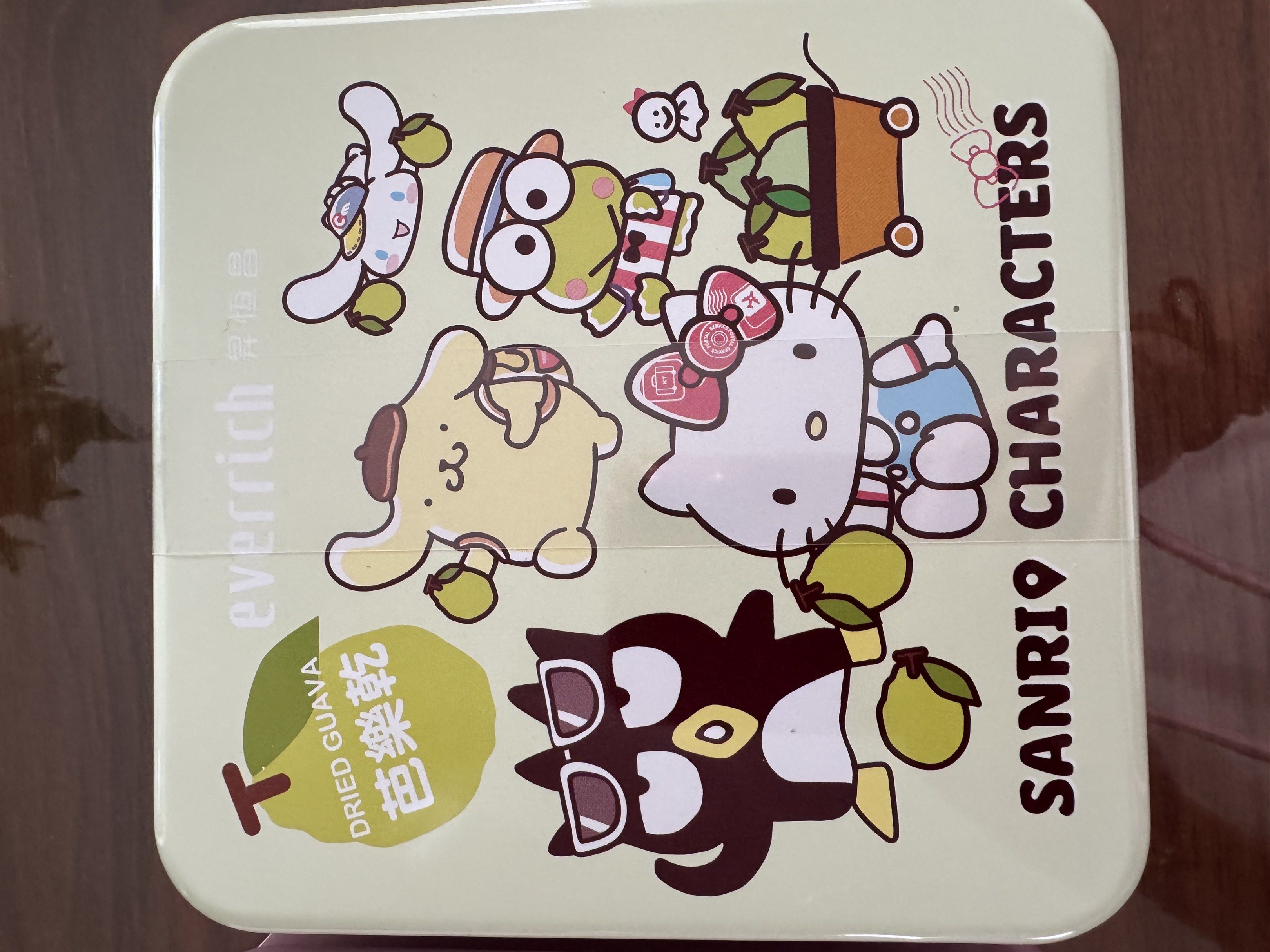 Brand New Hello Kitty & Sanrio Characters Dried Fruit (Apple and Guava ...