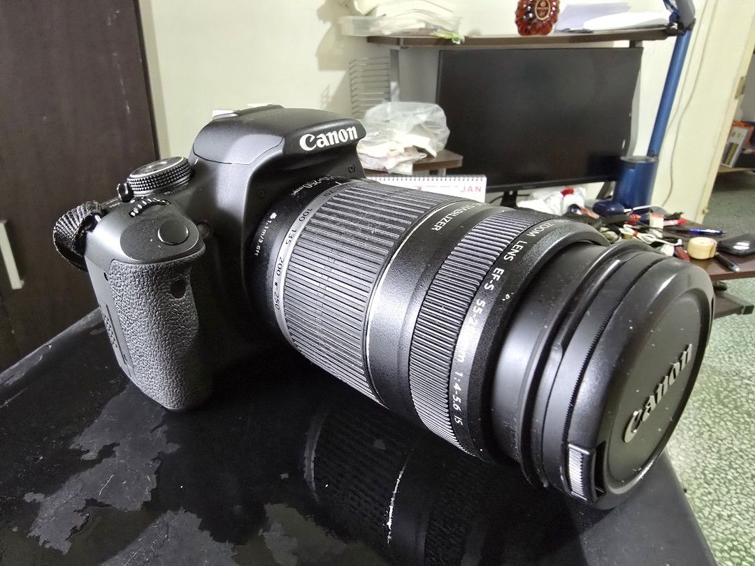 Canon EOS 500D DSLR Camera with Kit Lens, Photography, Cameras on Carousell