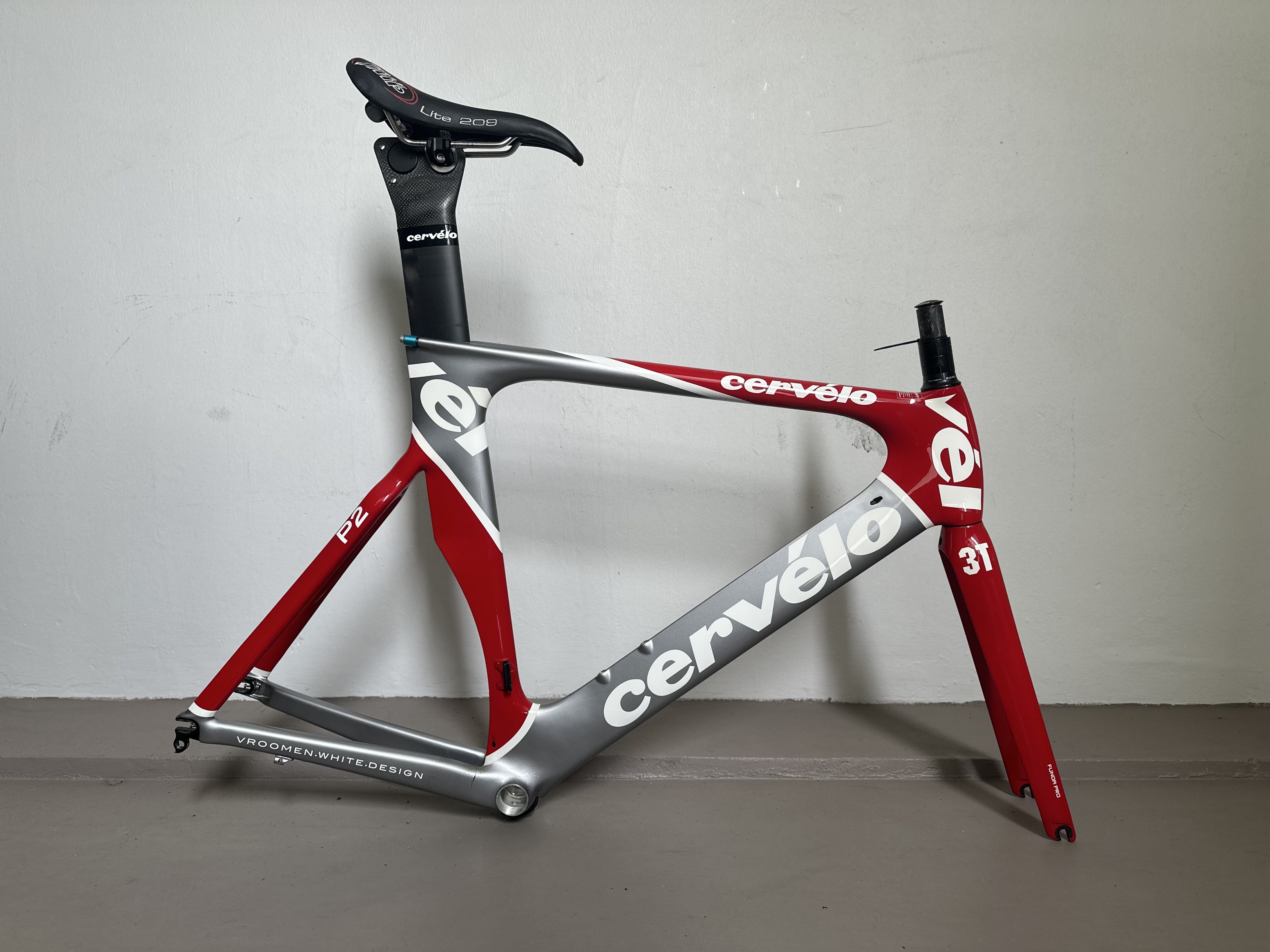 Cervelo P2 frameset for fixie fixed gear bike single speed track time ...