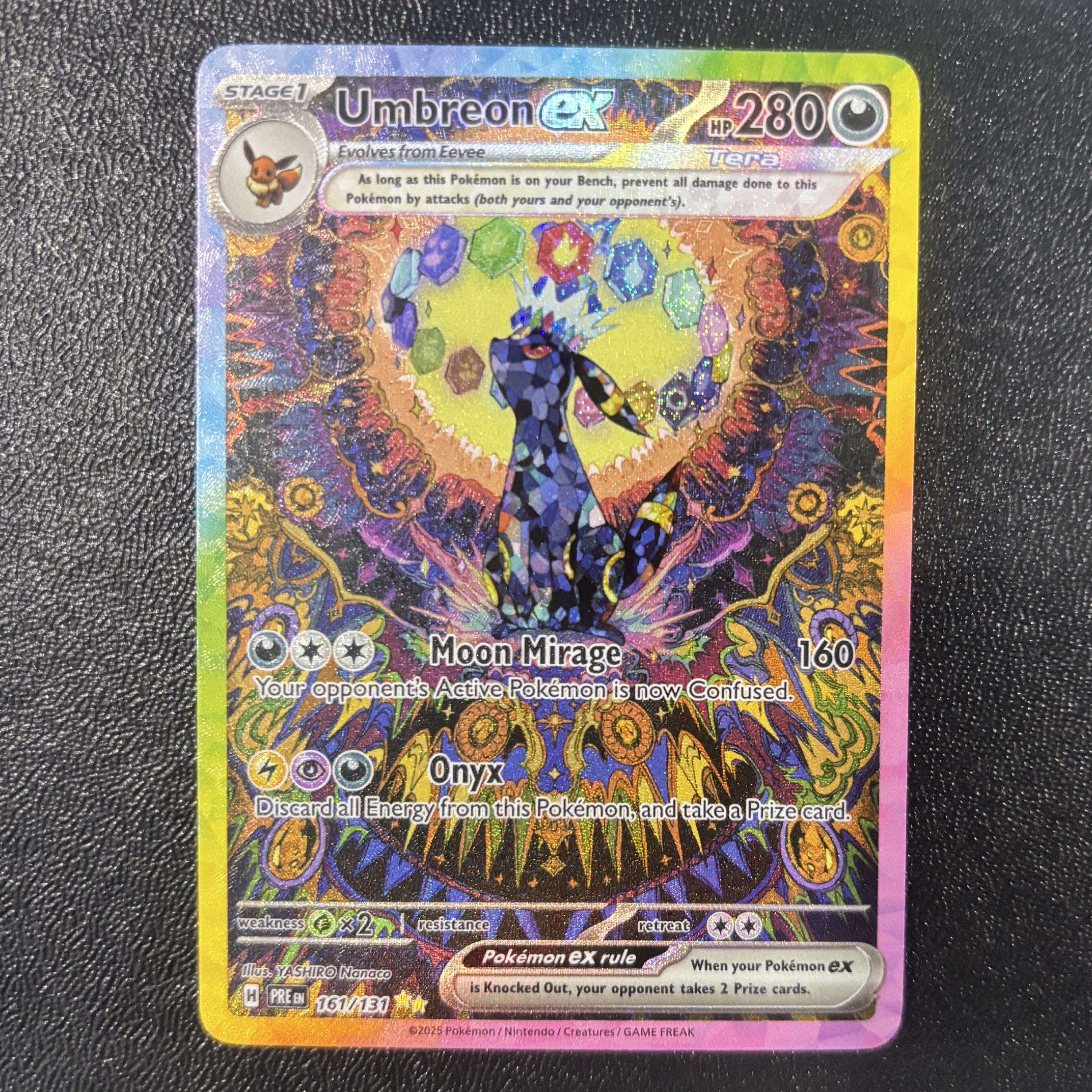 [CHEAPEST] Umbreon Ex 161 Prismatic Evolutions 151 SIR SAR Terastal ...