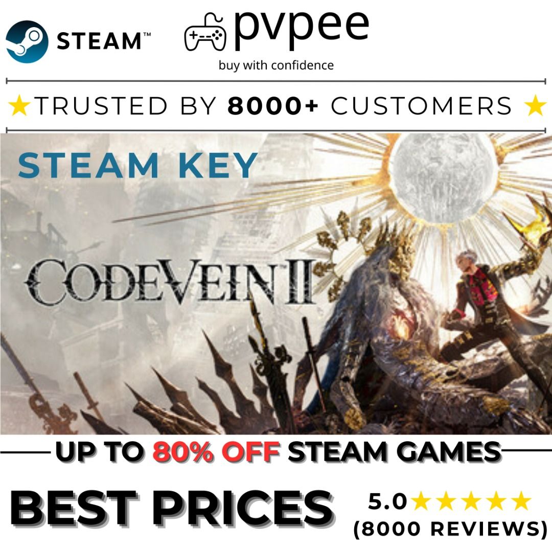 Code Vein II [Steam Games] Code Vein 2, Video Gaming, Video Games ...