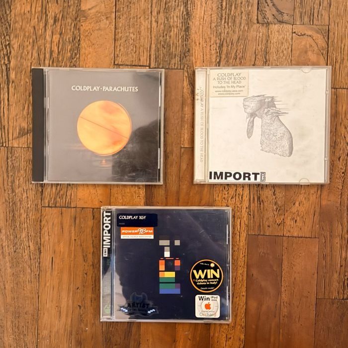Coldplay CD Bundle., Hobbies & Toys, Music & Media, CDs & DVDs on Carousell