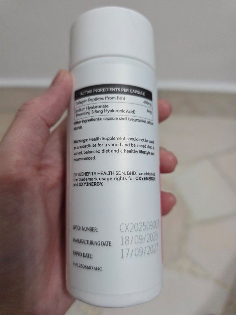 Collagen Complex Supplement, Health & Nutrition, Health Supplements ...