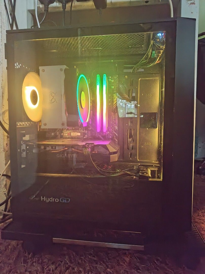 Custom Gaming PC AMD Ryzen 7 2700X + Gigabyte RTX 2060 with RGB Fans ...