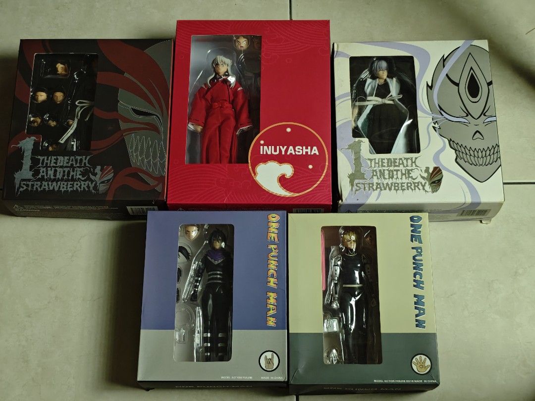 Dasin GT model One Punch Man Speed Sonic Genos Inuyasha Bleach Ichigo ...