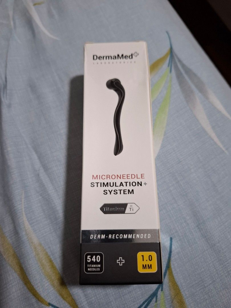Dermamed 1.0mm derma roller for scalp, Beauty & Personal Care, Hair ...