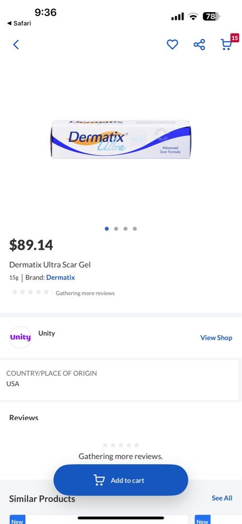 Dermatix Ultra Scar Gel, Health & Nutrition, Medical Supplies & Tools ...