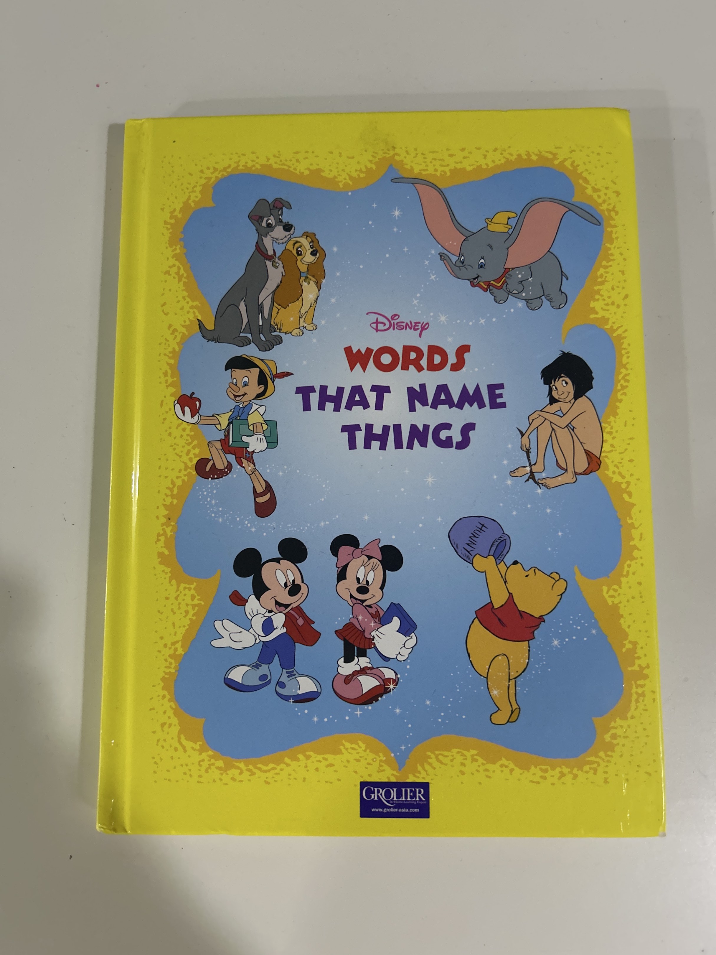 Disney Words That Name Things Book, Hobbies & Toys, Books & Magazines ...