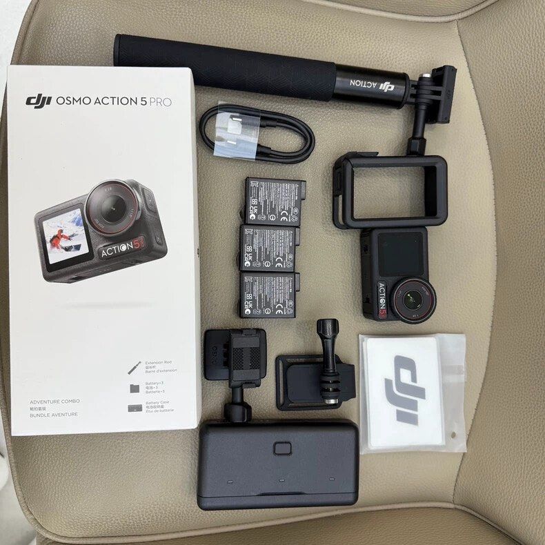 DJI Osmo Action 5 Pro Adventure Combo, Photography, Cameras on Carousell