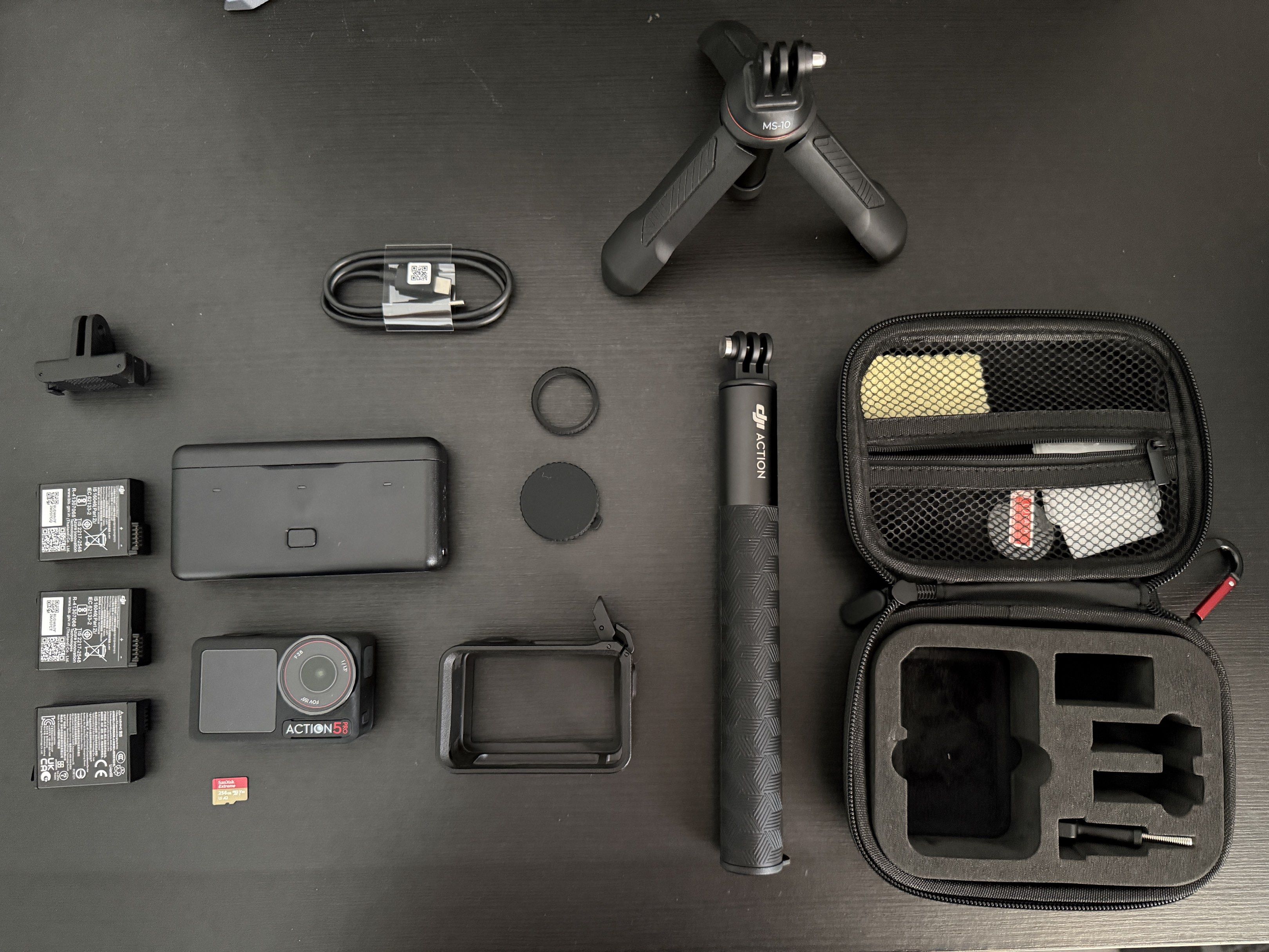 DJI Osmo Action 5 Pro Adventure Combo Camera - Complete Kit (with SD ...