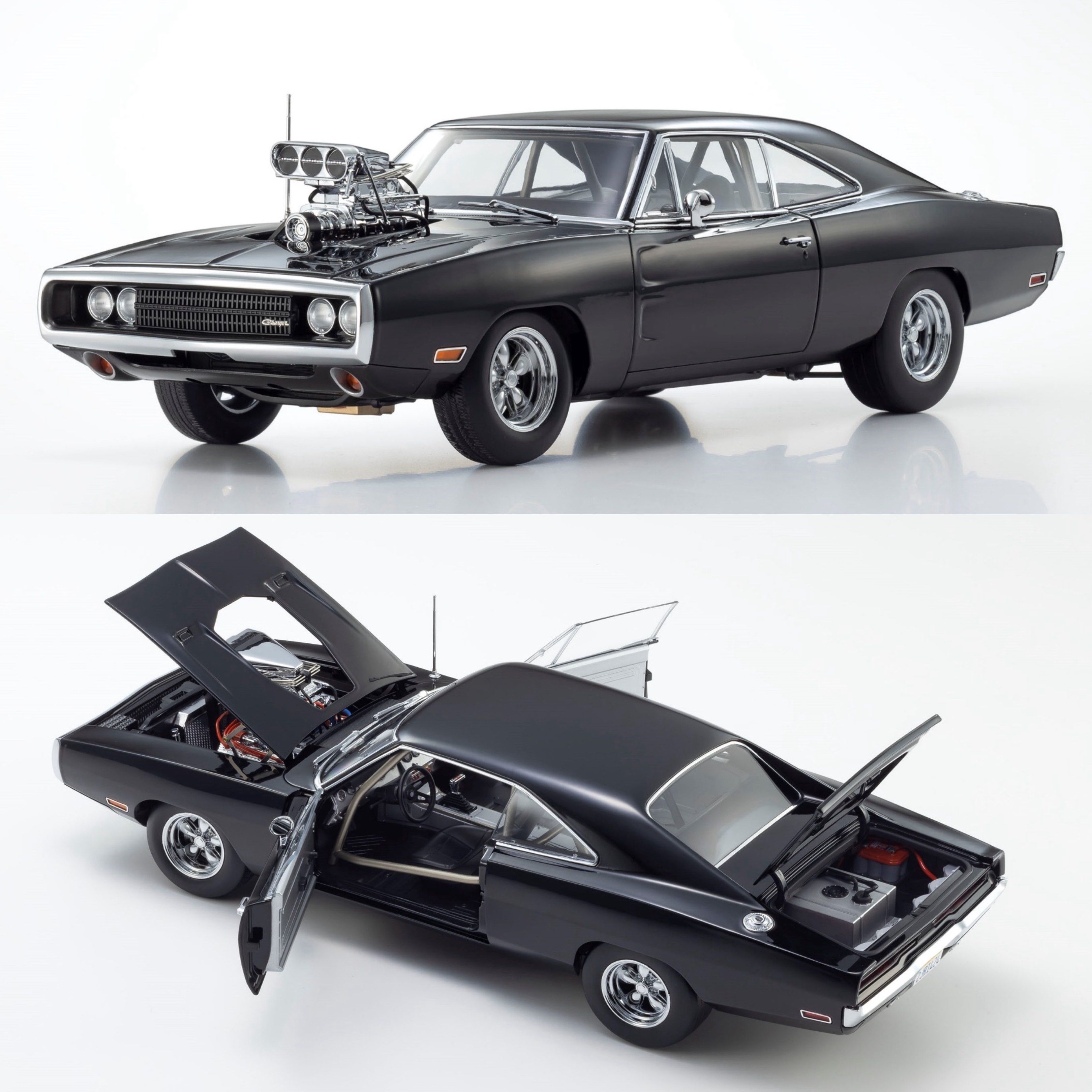 1/18 Kyosho Dodge Charger R/T 1970 Fast & Furious same scale as Autoart ...