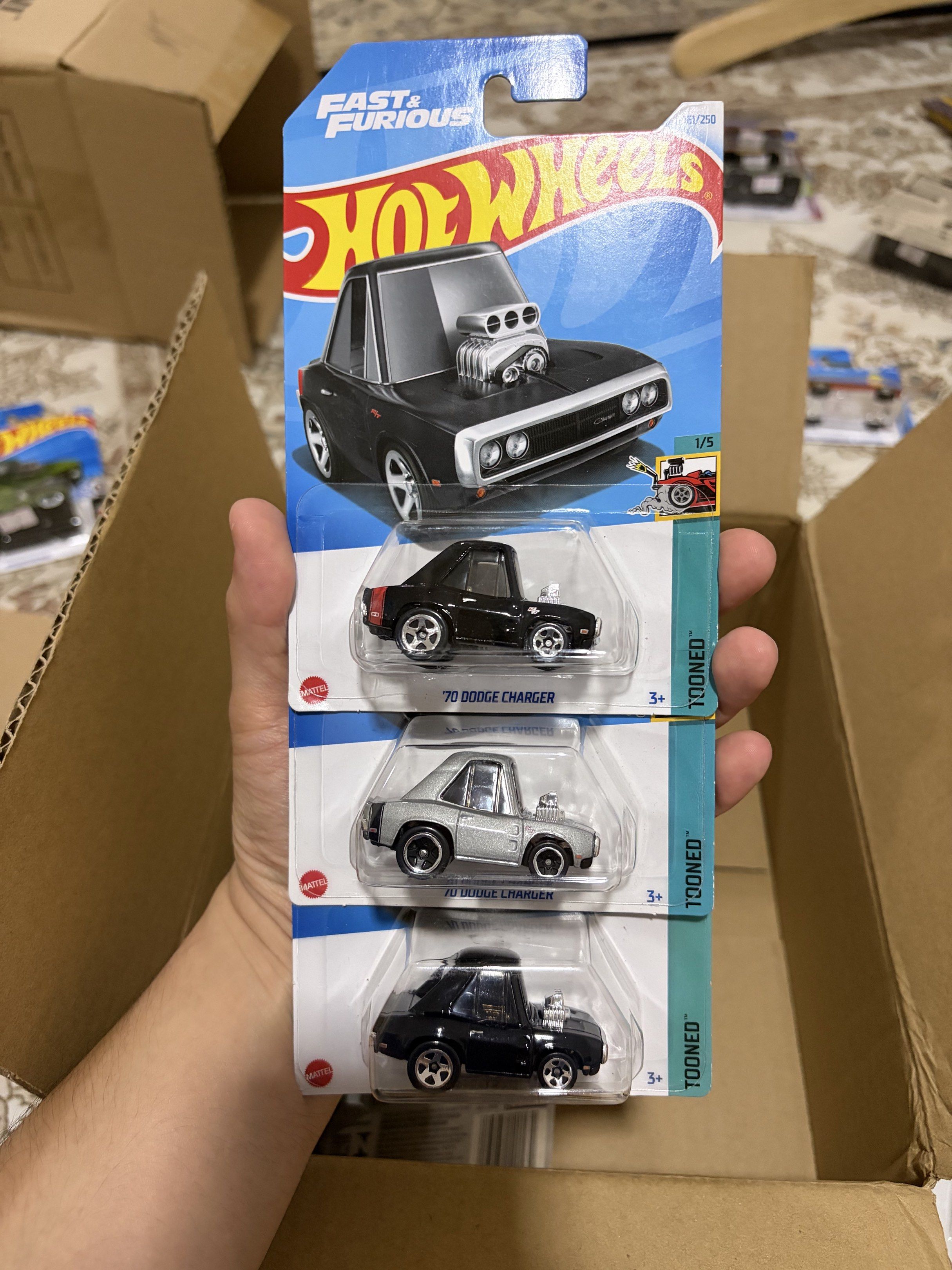 Dom Torreto Fast & Furious Tooned '70 Dodge Charger, Hobbies & Toys ...