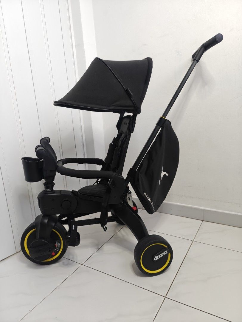 Doona Liki Trike S5 Midnight Limited Edition, Babies & Kids, Going Out ...