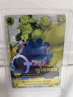 English Winner One Piece Card Game - Shachi & Penguin Winner, Hobbies ...