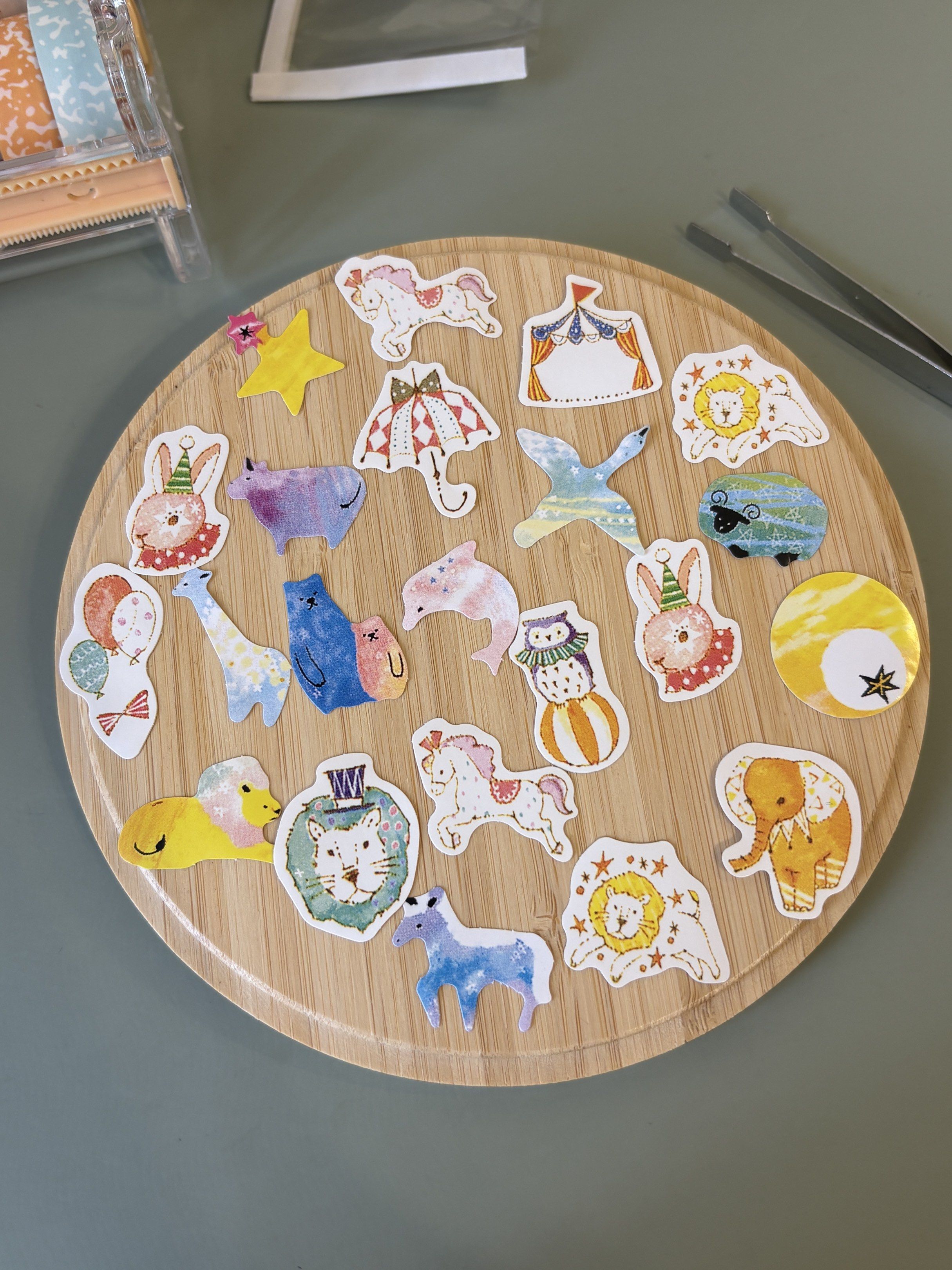 [Free ] 25 Vintage Animal Stickers, Hobbies & Toys, Art & Prints on ...