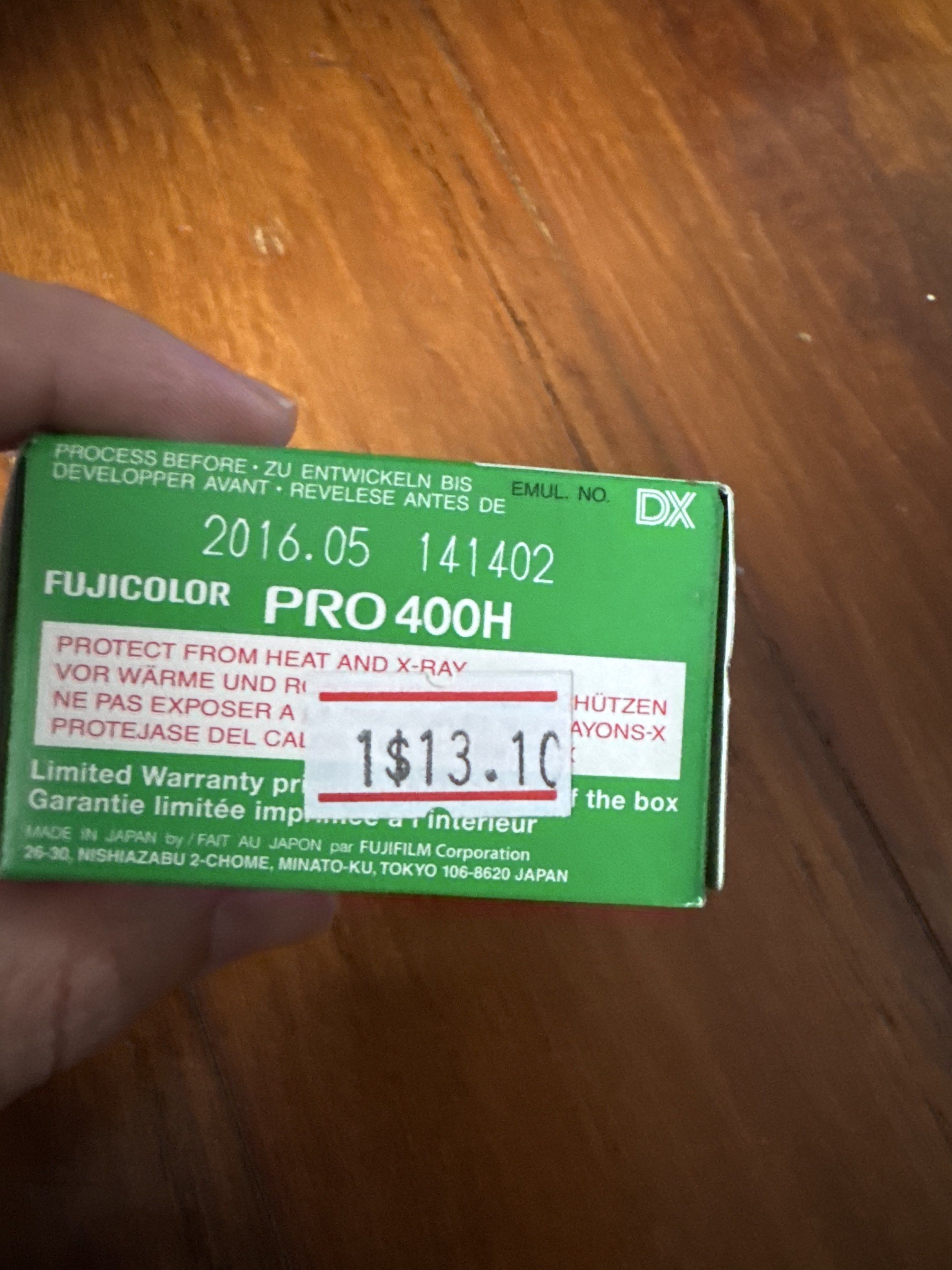 Fujifilm Fujicolor Pro 400H Film, Photography, Photography Accessories ...