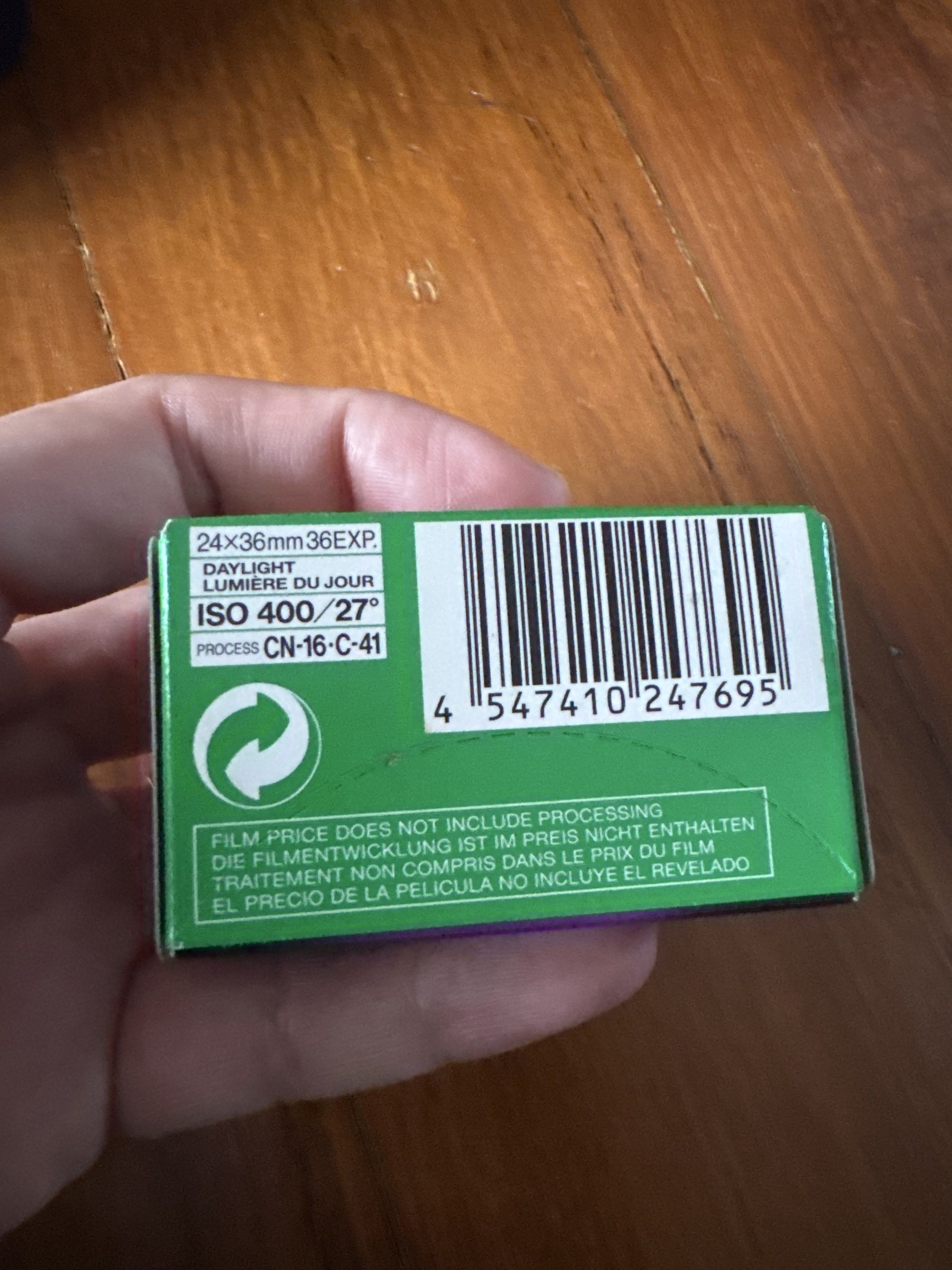 Fujifilm Fujicolor Pro 400H Film, Photography, Photography Accessories ...