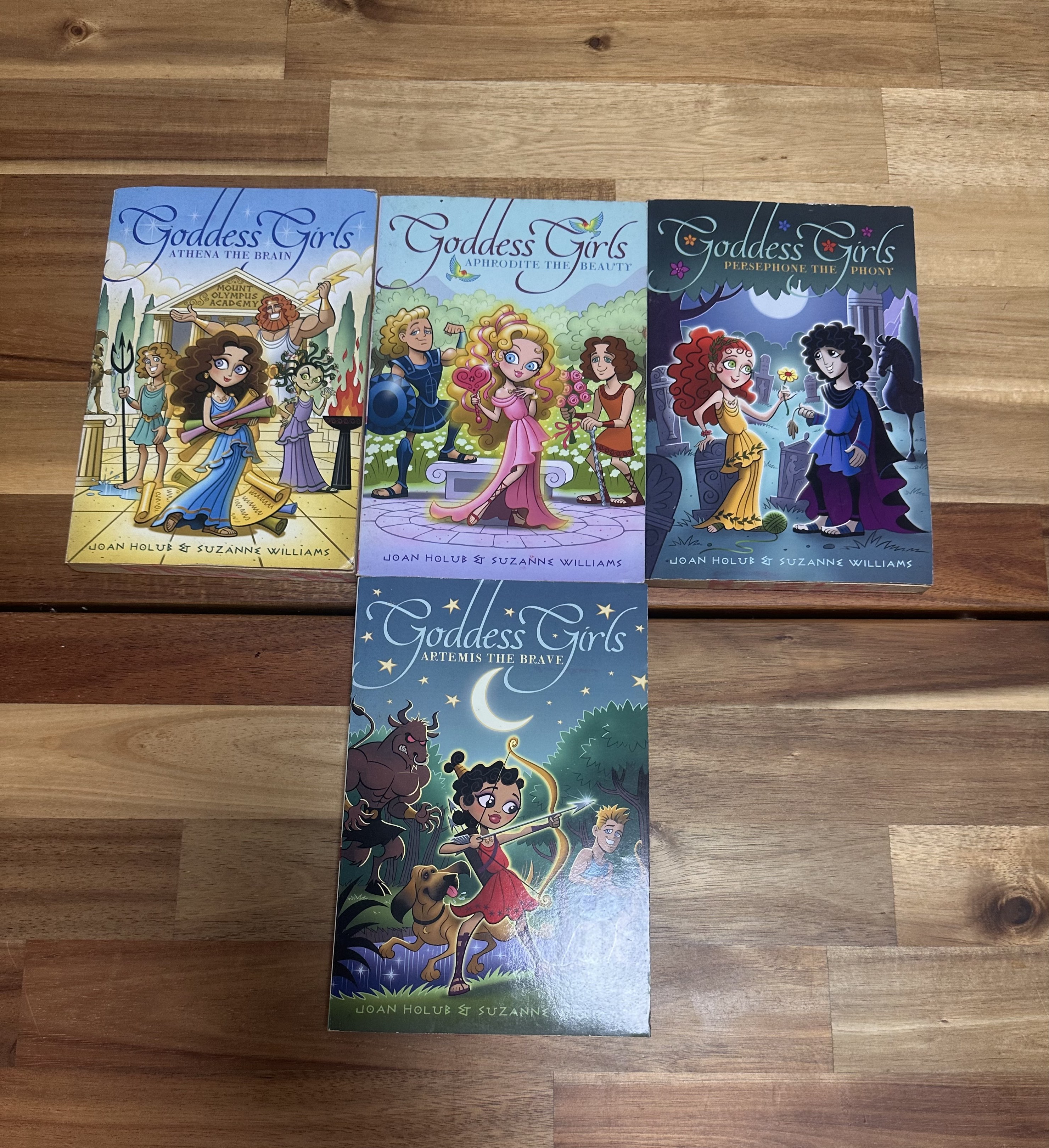 Goddess Girls Book Series, Hobbies & Toys, Books & Magazines, Fiction ...