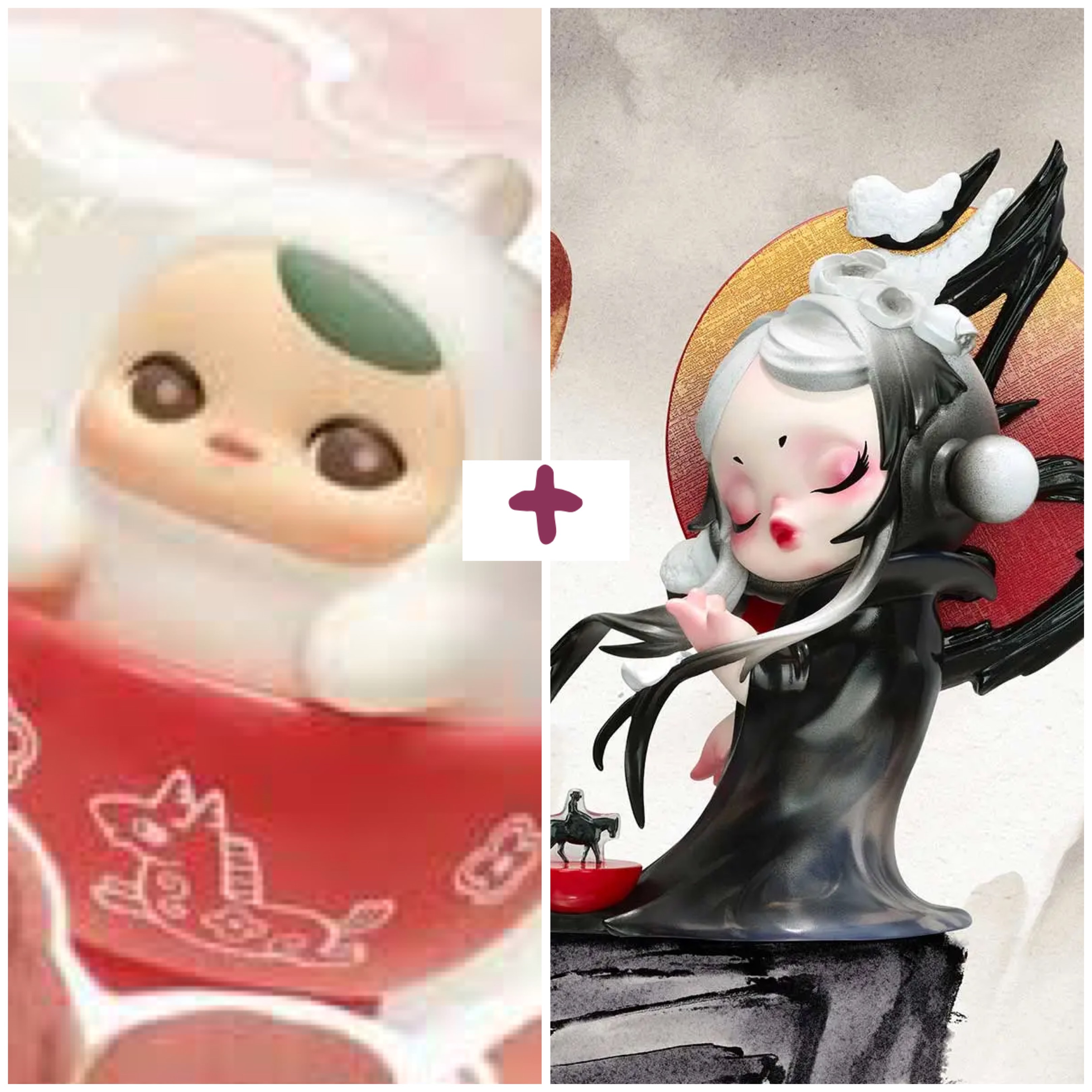 Golden Gallop Pucky and skullpanda set Popmart, Hobbies & Toys, Toys ...