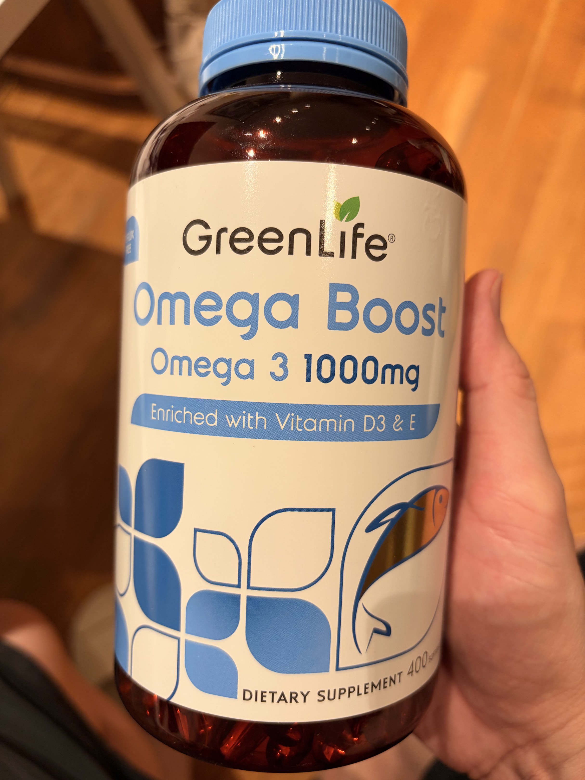 GreenLife Omega Boost Omega 3 1000mg, Health & Nutrition, Health ...