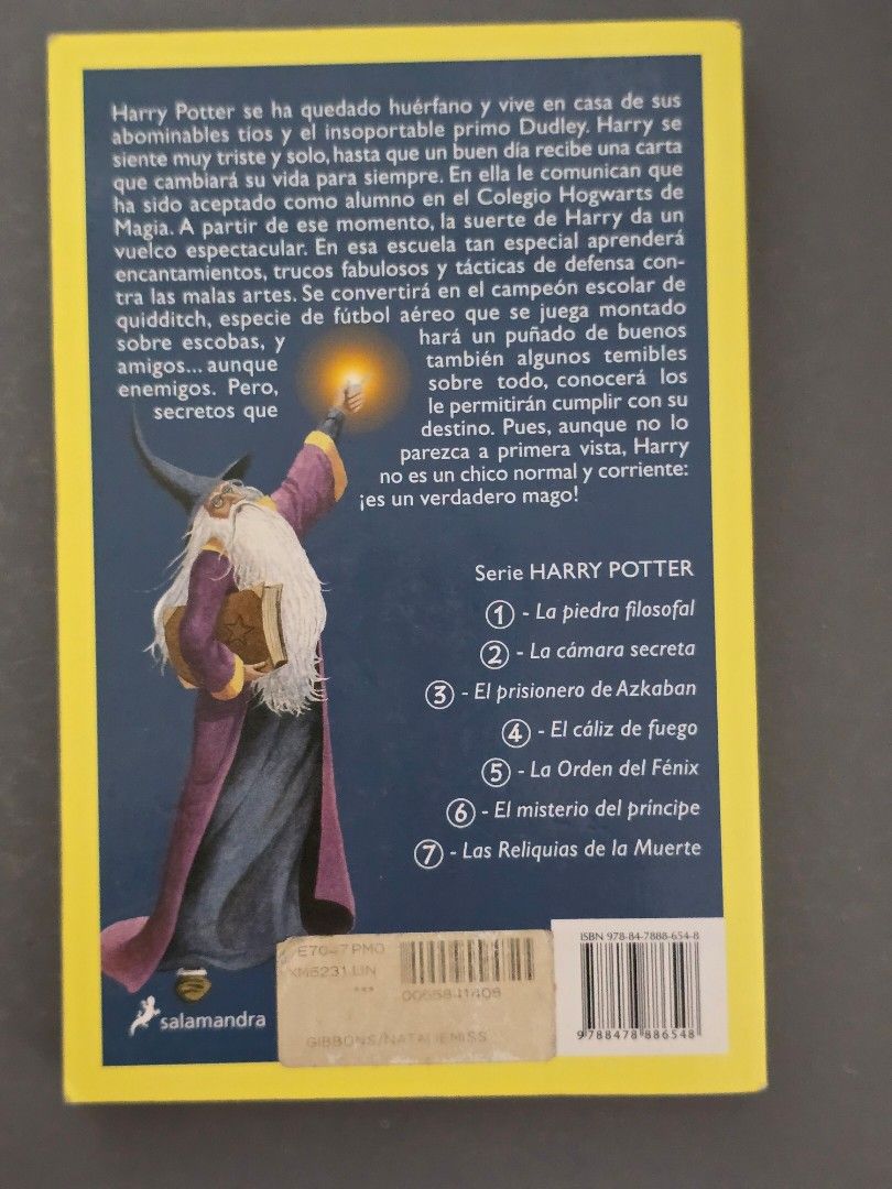 Harry Potter y la piedra filosofal / Harry Potter and the Sorcerer's ...