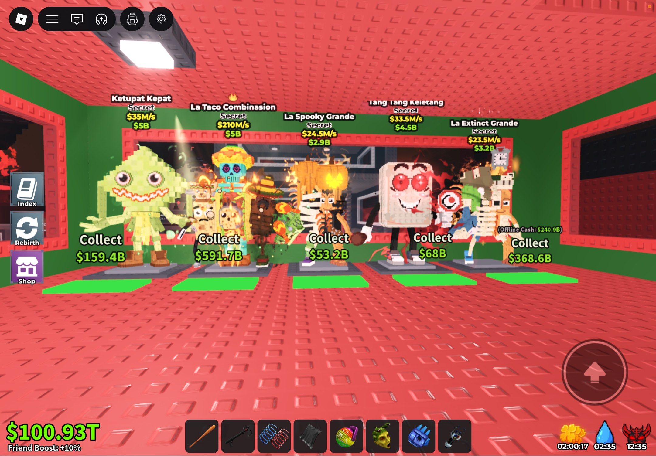 HIGH TIER Steal A Brainrot, Video Gaming, Gaming Accessories, In-Game ...