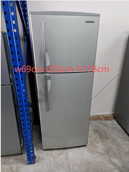 Hitachi glass door Refrigerator Fridge 3icks 395L net warranty 2months ...