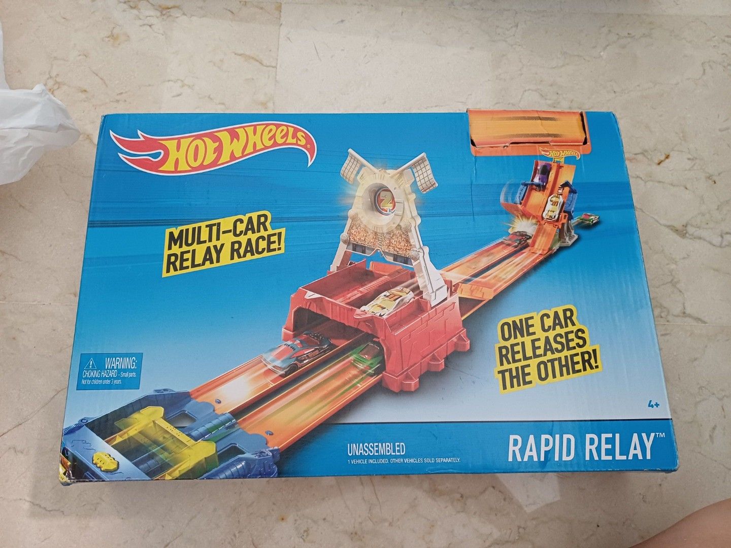 Hot Wheels Rapid Relay Race Track, Hobbies & Toys, Toys & Games on ...