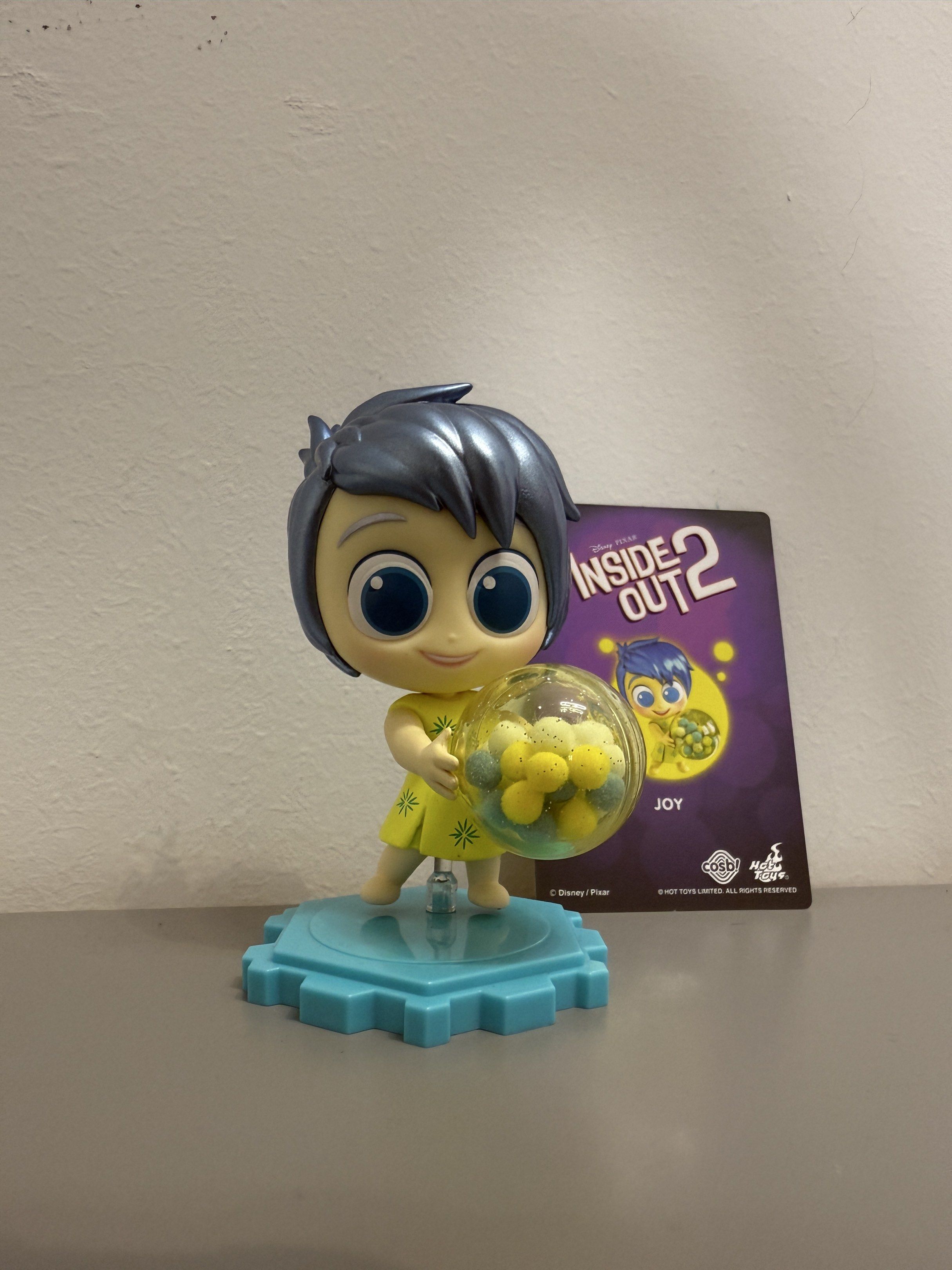 Inside Out 2 Joy Cosbi Figurine, Hobbies & Toys, Toys & Games on Carousell
