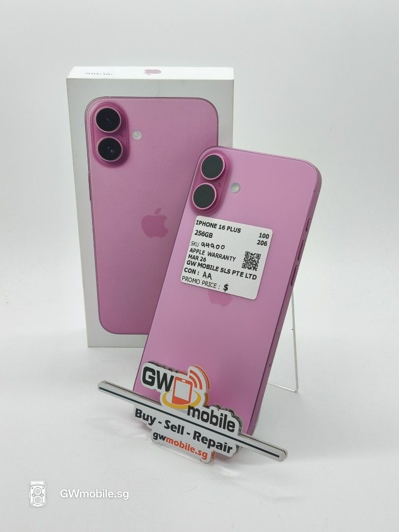iPhone 16 Plus 256GB Pink, Mobile Phones & Gadgets, Mobile Phones ...
