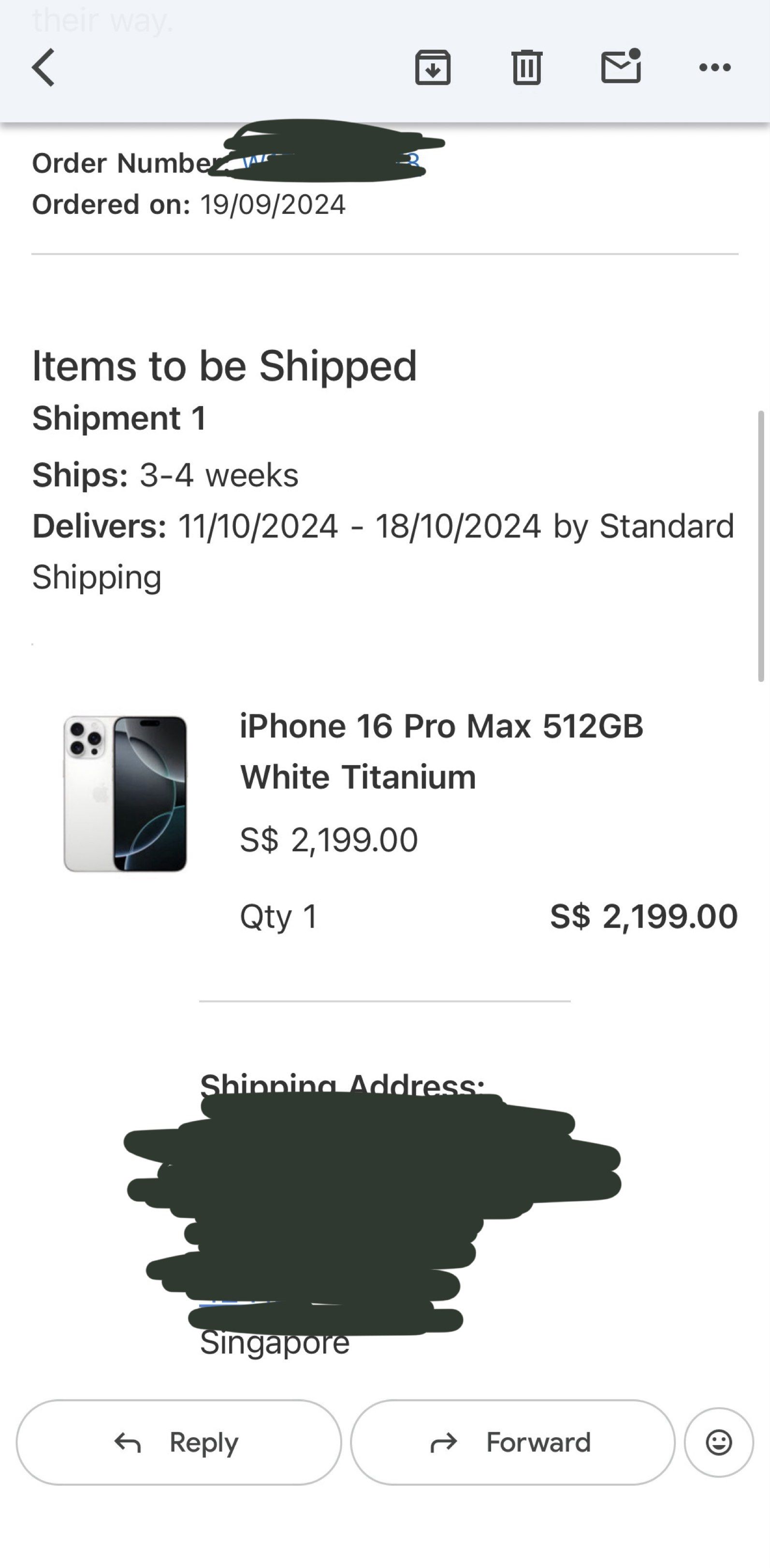 iPhone 16 Pro Max 512GB White Titanium, Mobile Phones & Gadgets, Mobile ...