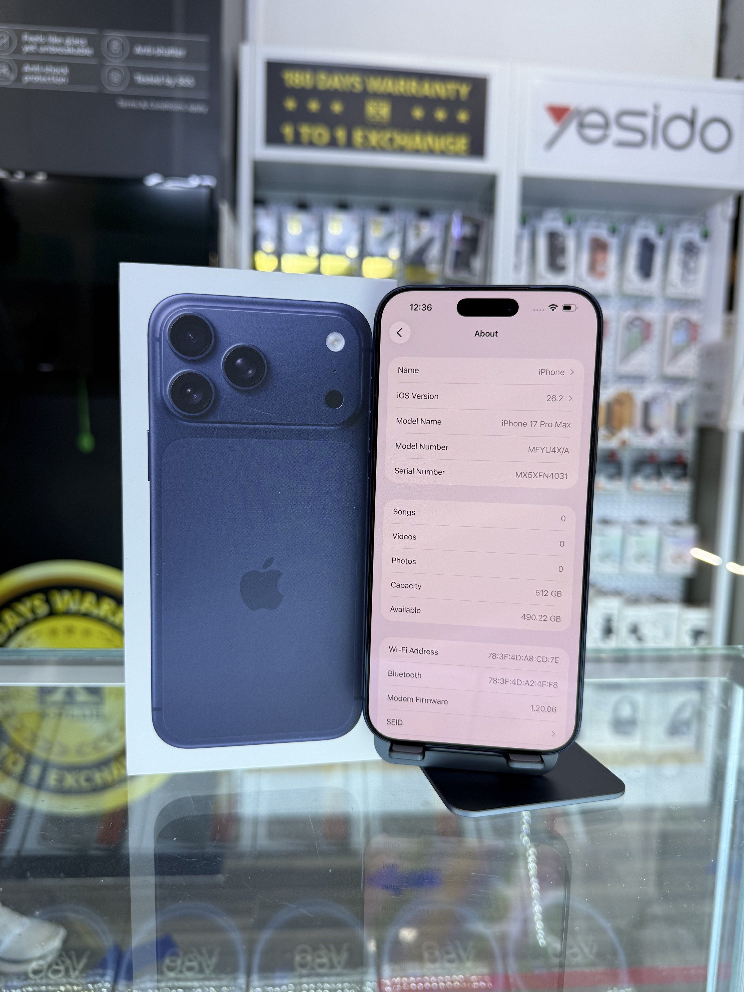 iPhone 17 Pro Max Deep Blue 512GB, Mobile Phones & Gadgets, Mobile ...