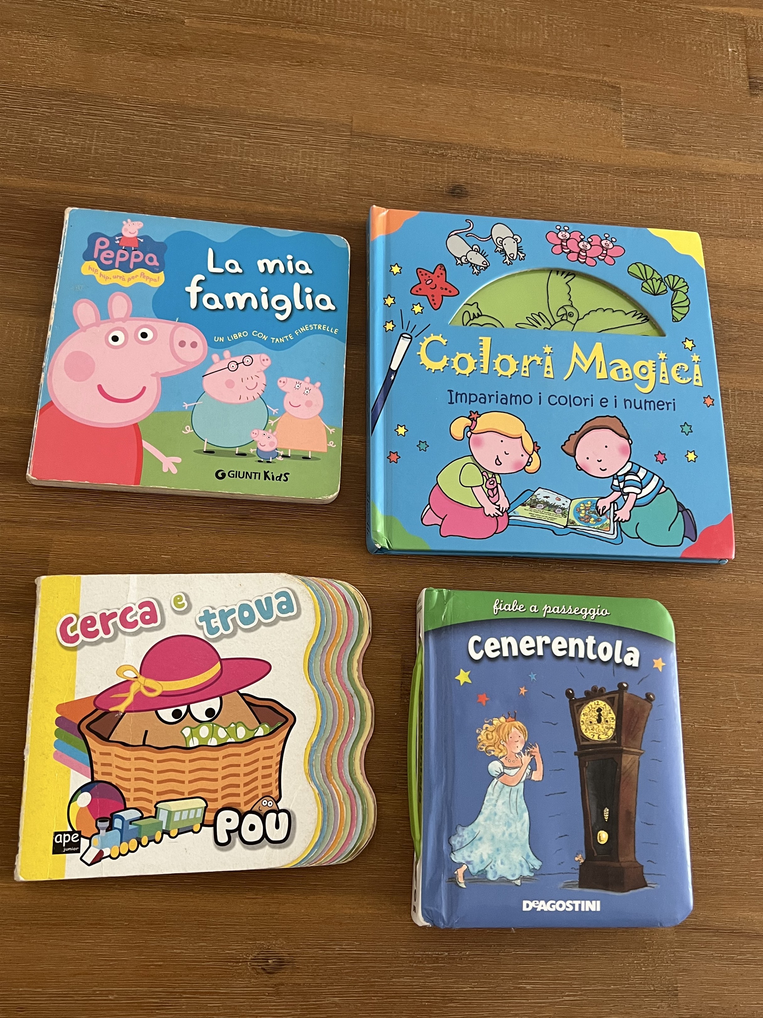 Italian Children's Books - Peppa Pig, Colors, Cinderella, Hobbies ...