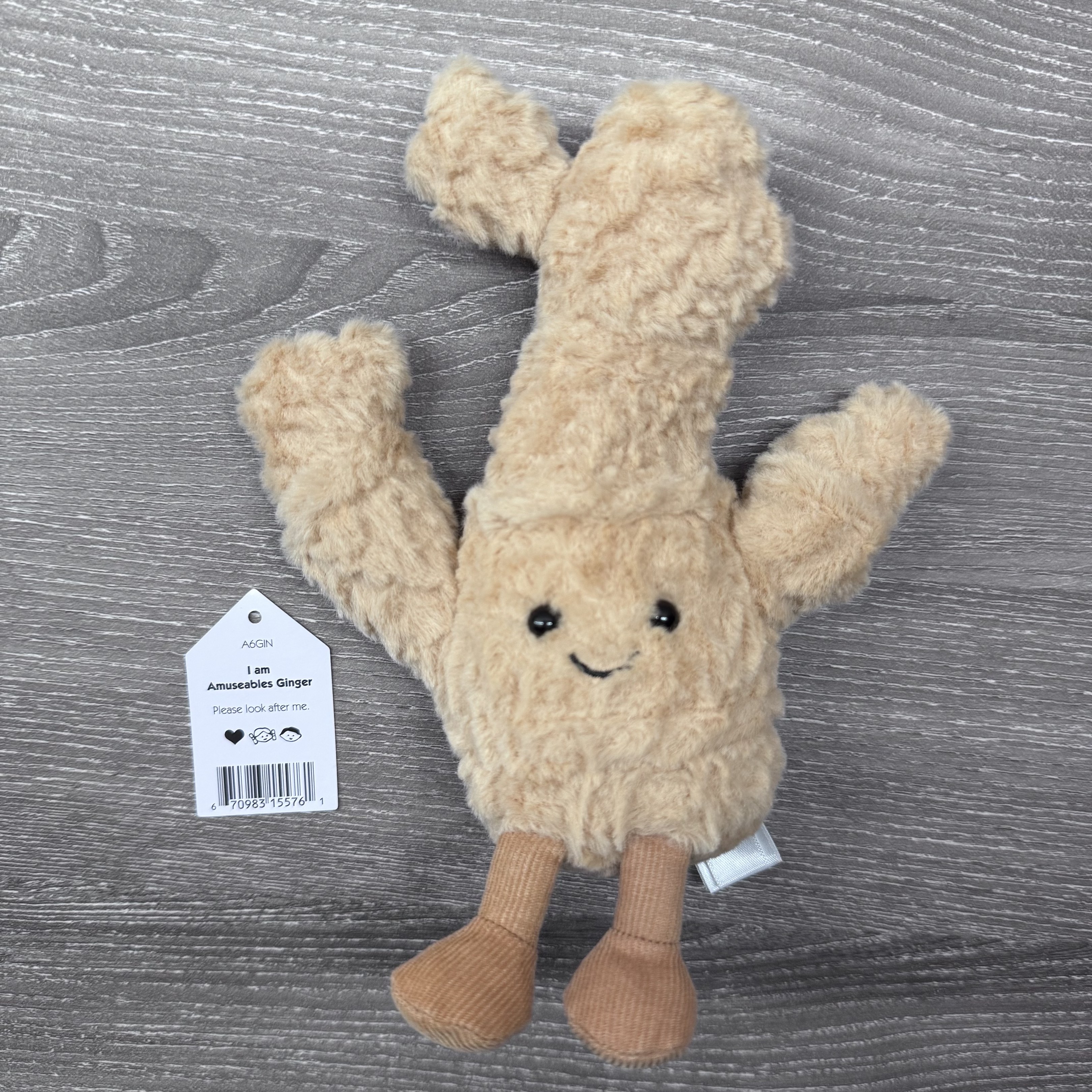 Jellycat Amuseables Ginger, Hobbies & Toys, Toys & Games on Carousell